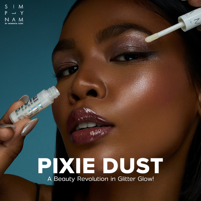 Pixie Dust Multi-Use Glitter Glow | Liquid-to-Powder Highlighter by Namrata Soni