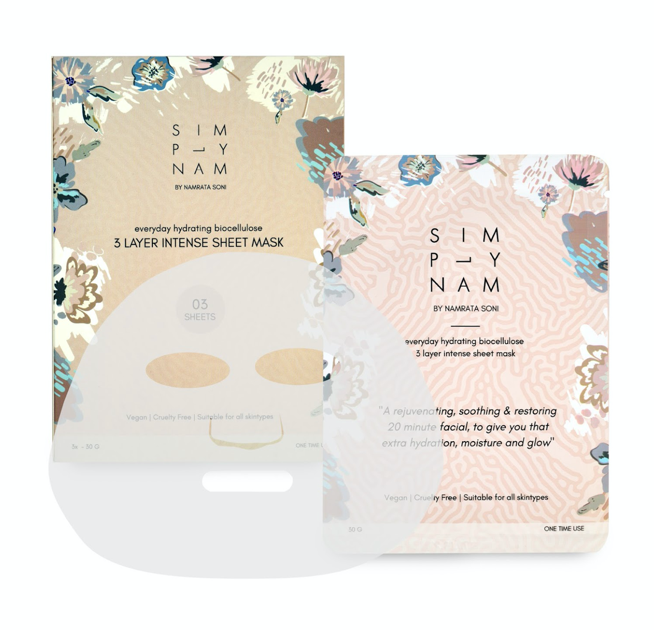 Biocellulose 3-Layer Sheet Mask